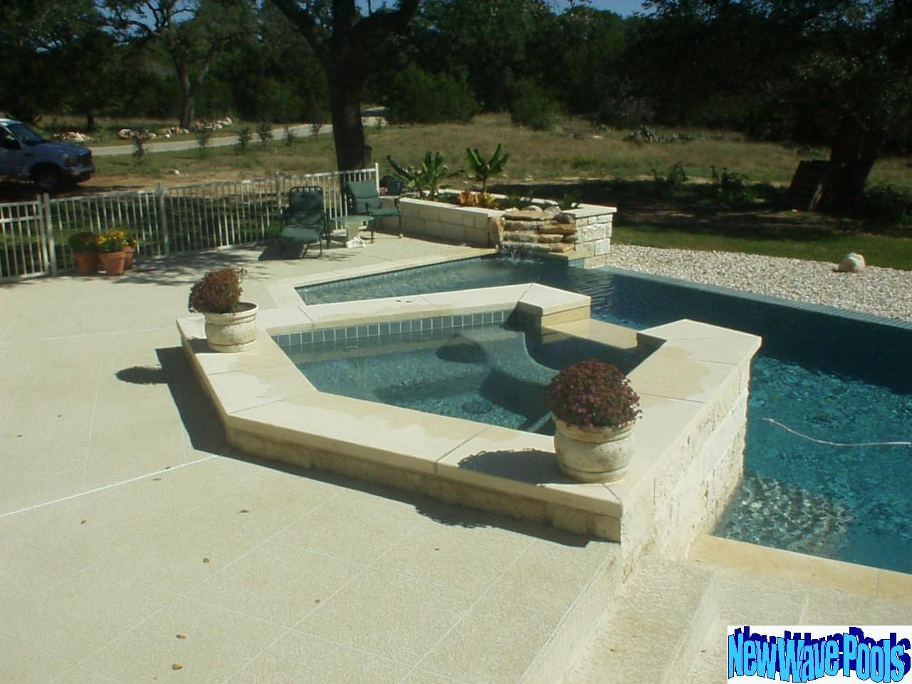 custom pool builder portfolio austin texas - New Wave Pools Liberty ...
